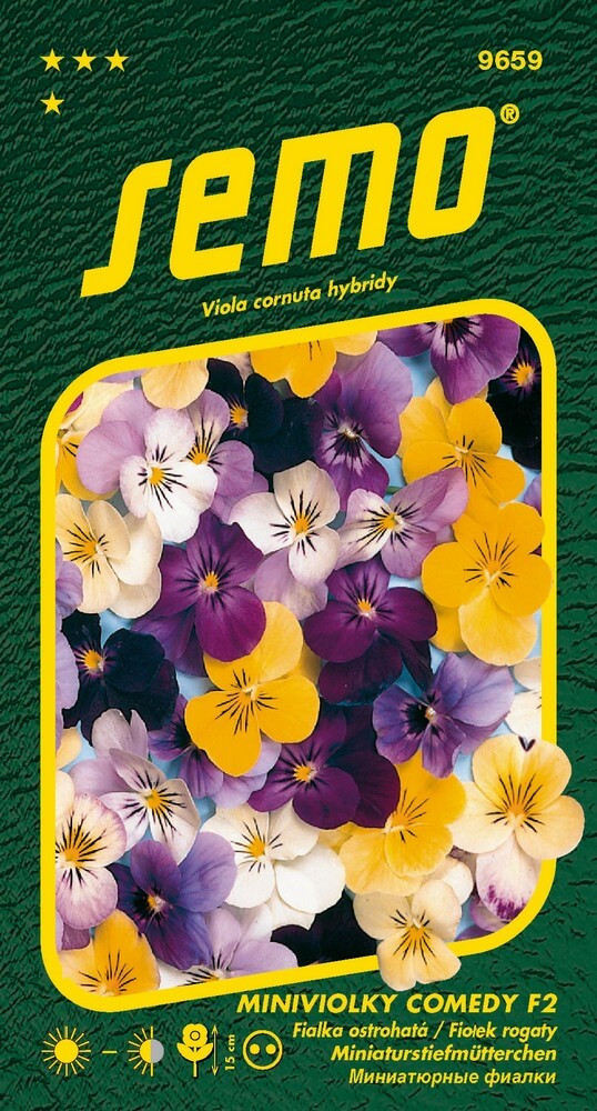 Viola cornuta , Miniviolka ´COMEDY F2 ´, bal. 0,1 g